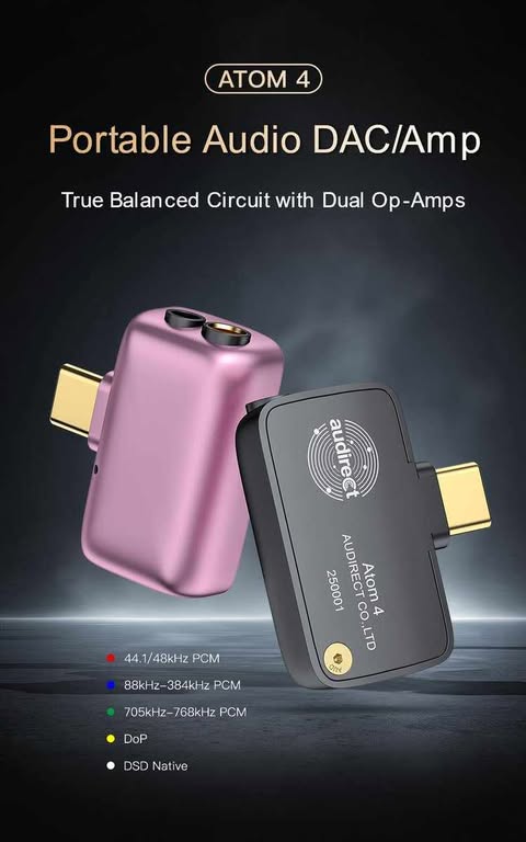 Audirect Atom 4 - SLaudio - TAI NGHE VIỆT Headphone Store