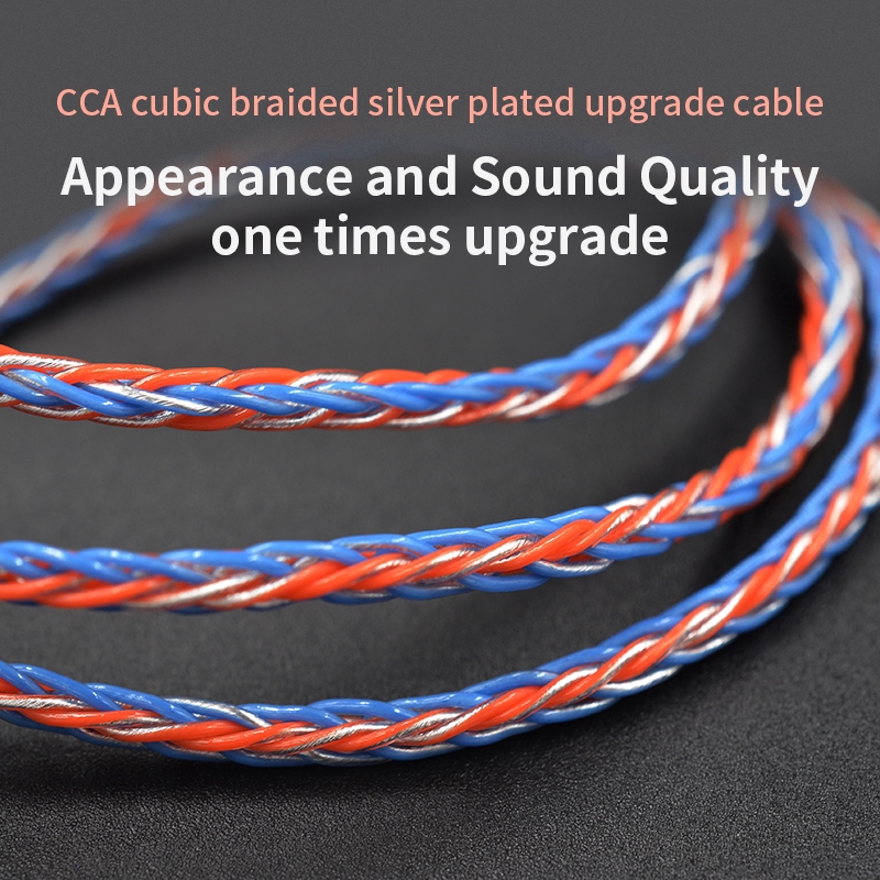 Cáp CCA Cubic Braided wire - SLaudio - TAI NGHE VIỆT Headphone Store