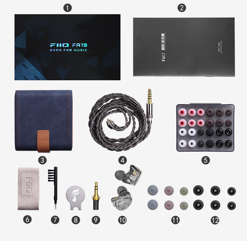 Fiio FA19 - SLaudio - TAI NGHE VIỆT Headphone Store