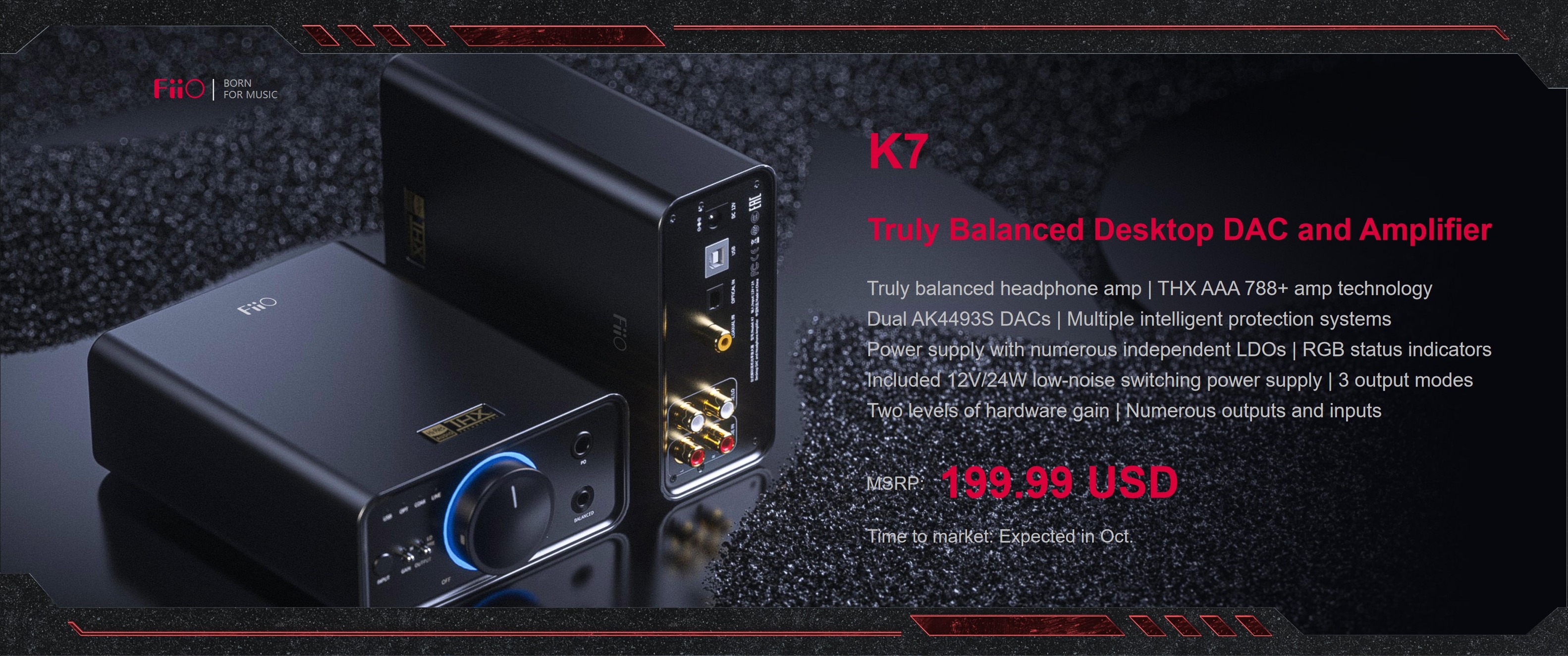 Fiio K7 - SLaudio - TAI NGHE VIỆT Headphone Store