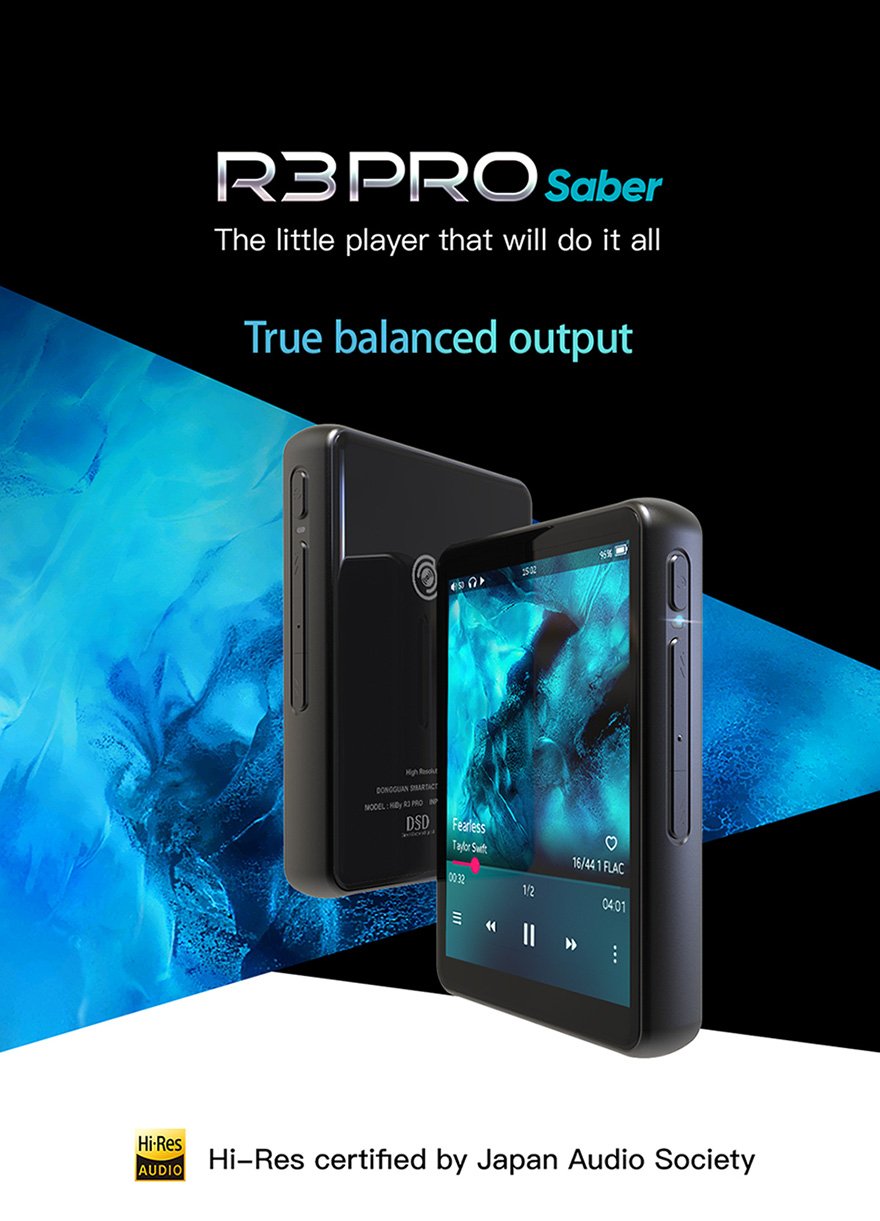 HiBy R3 Pro Saber - SLaudio - TAI NGHE VIỆT Headphone Store