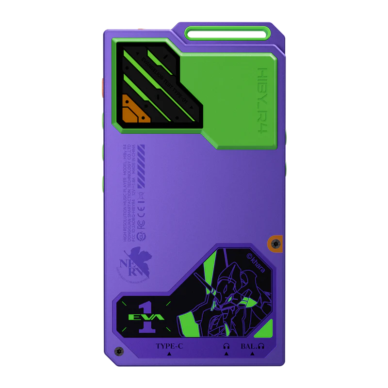 HiBy R4 Evangelion LTE - SLaudio - TAI NGHE VIỆT Headphone Store