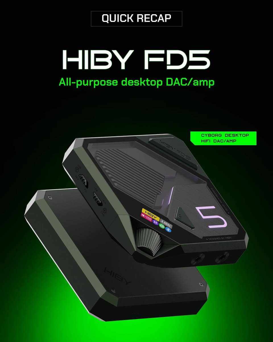 Hiby FD5 - SLaudio - TAI NGHE VIỆT Headphone Store