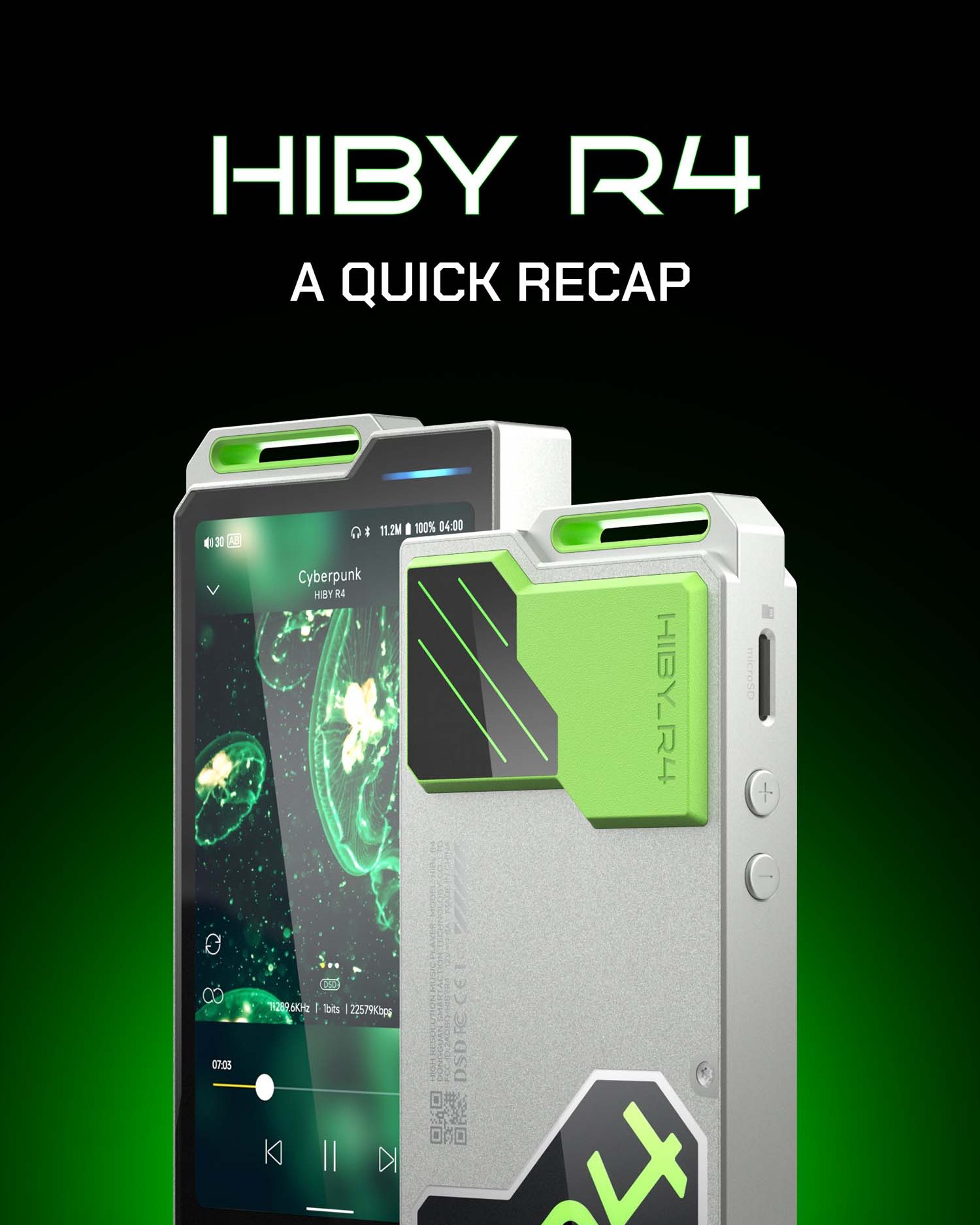 Hiby R4 - SLaudio - TAI NGHE VIỆT Headphone Store