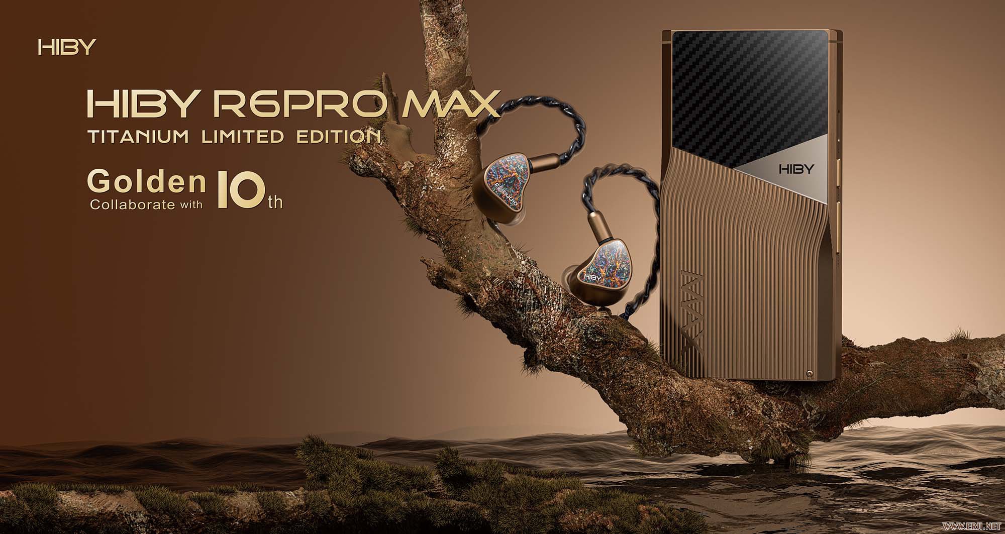 Hiby R6 Pro Max Titanium - SLaudio - TAI NGHE VIỆT Headphone Store