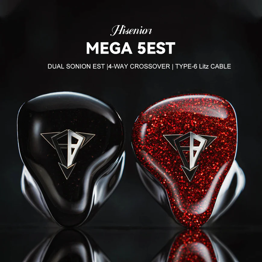 Hisenior Mega5Est Bass+ LTD - SLaudio - TAI NGHE VIỆT Headphone Store
