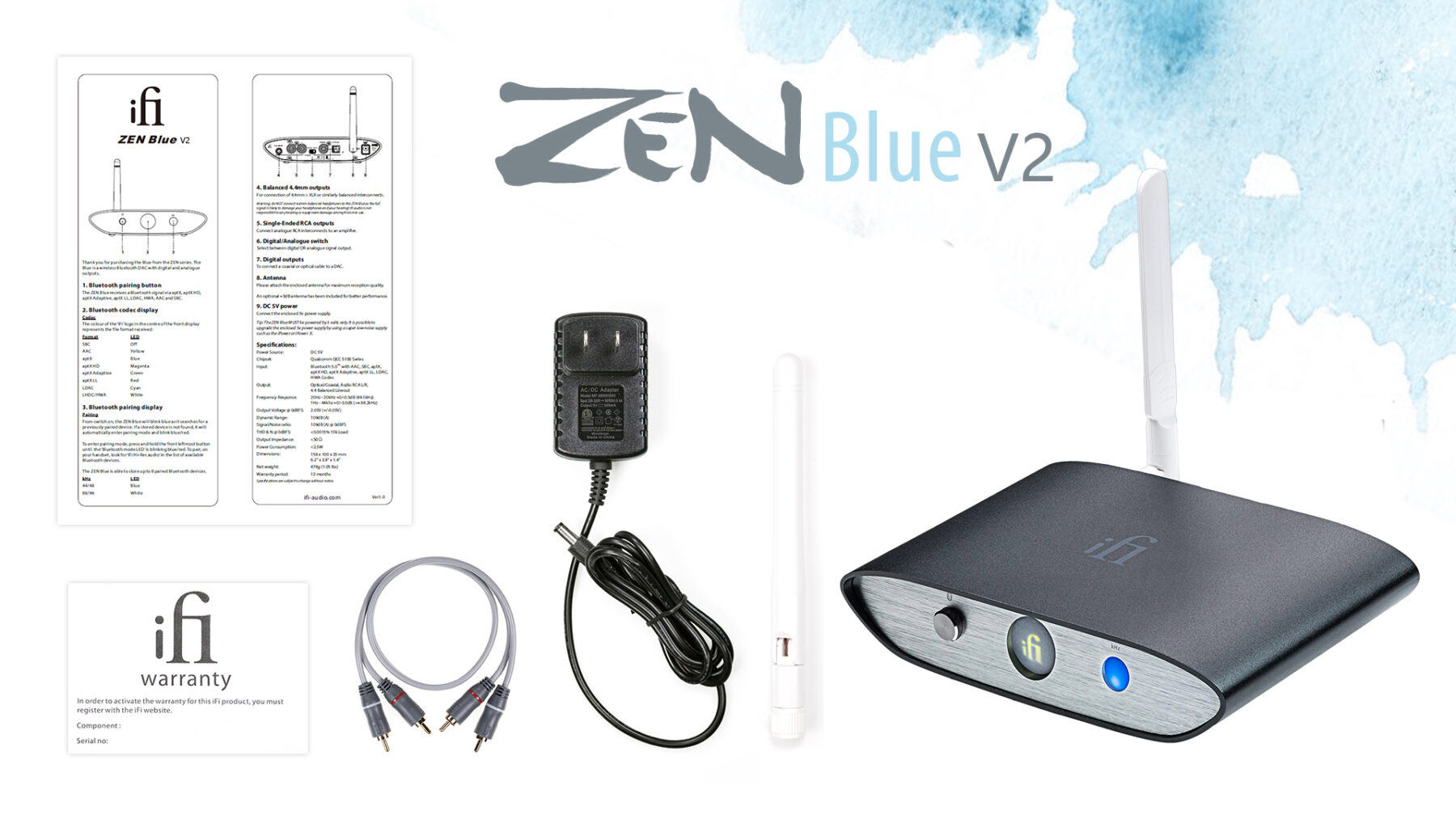 Ifi ZEN Blue V2 - SLaudio - TAI NGHE VIỆT Headphone Store