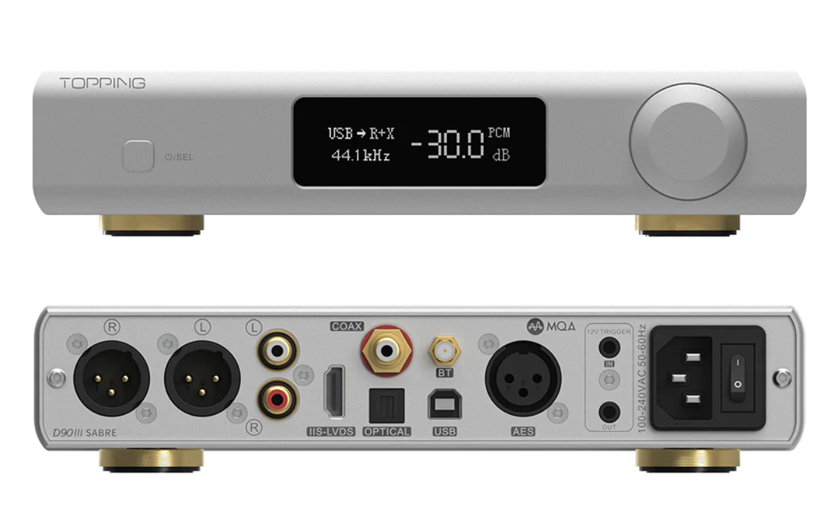 Topping D90 III Sabre - SLaudio - TAI NGHE VIỆT Headphone Store