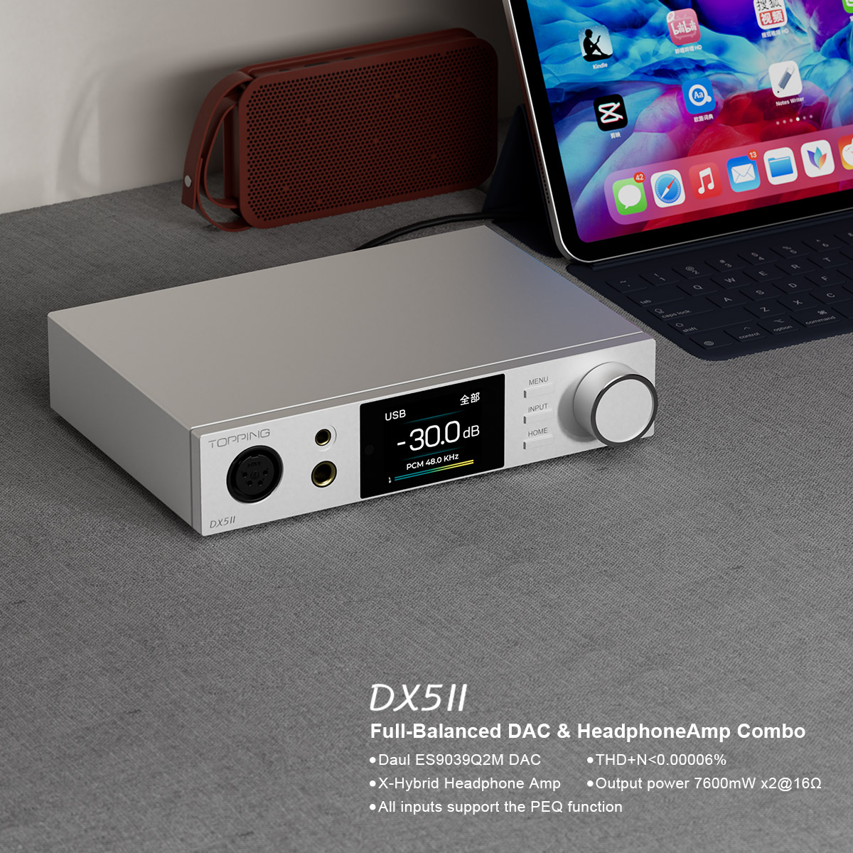 Topping DX5 II - SLaudio - TAI NGHE VIỆT Headphone Store