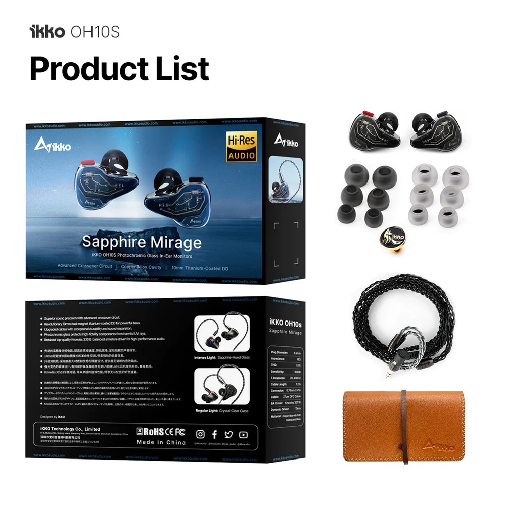 IKKO OH10S - SLaudio - TAI NGHE VIỆT Headphone Store