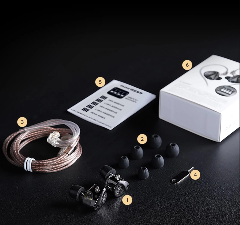 KZ Castor - SLaudio - TAI NGHE VIỆT Headphone Store