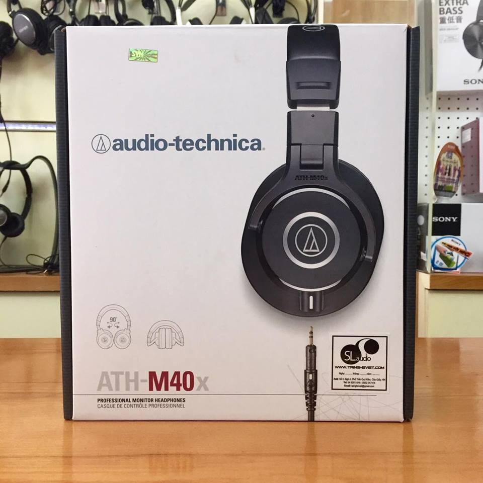 Audio Technica ATH M40X - SLaudio - TAI NGHE VIỆT Headphone Store